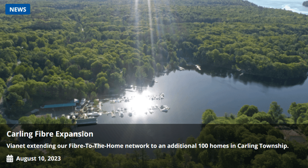 Carling Fibre Expansion | Vianet